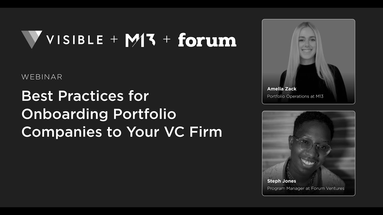 Best Practices for Onboarding Portfolio Companies to Your VC Firm with ...
