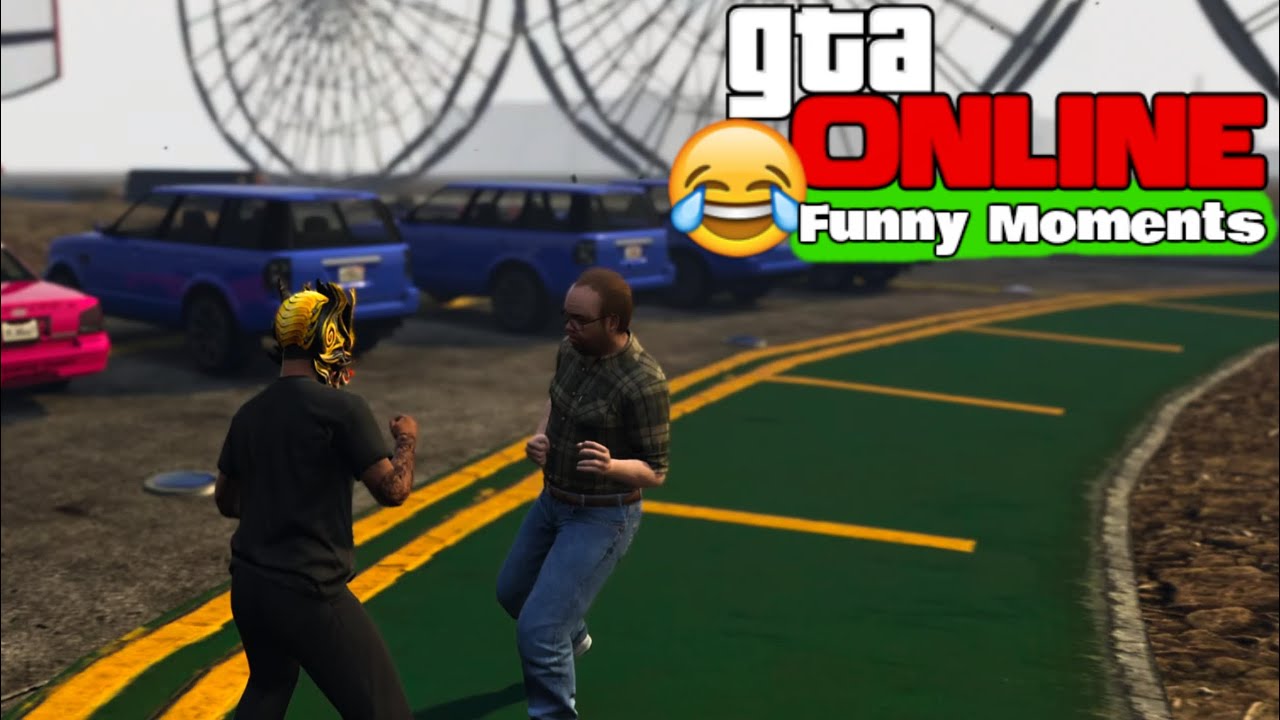 Punch-out vs. Random GTA 5 characters - GTA Online Modded Mission - YouTube