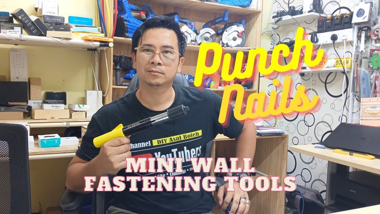 Punch Nails Melekatkan Paku Dengan Mudah - YouTube
