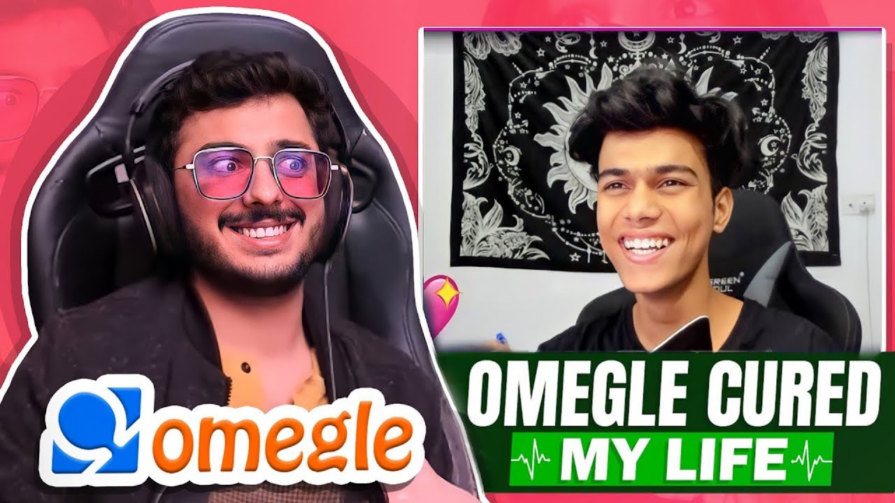 OMEGLE CURED WITH ADARSH UC || OMEGLE KING #carryminati #adarshuc - YouTube