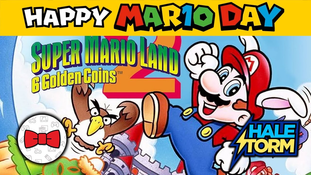 HAPPY MAR10 DAY! - Reliving the classic Super Mario Land 2: 6 Golden ...