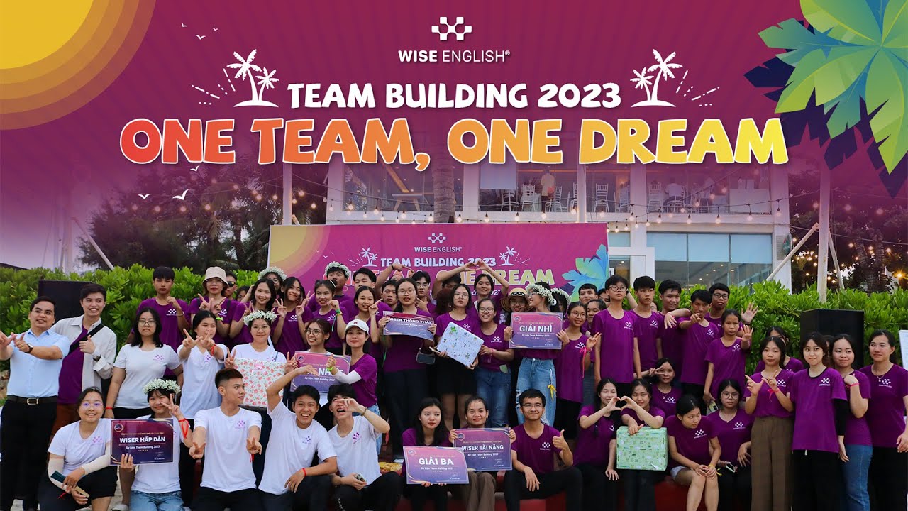 ONE TEAM, ONE DREAM - TEAM BUILDING WISE ENGLISH 2023 - YouTube
