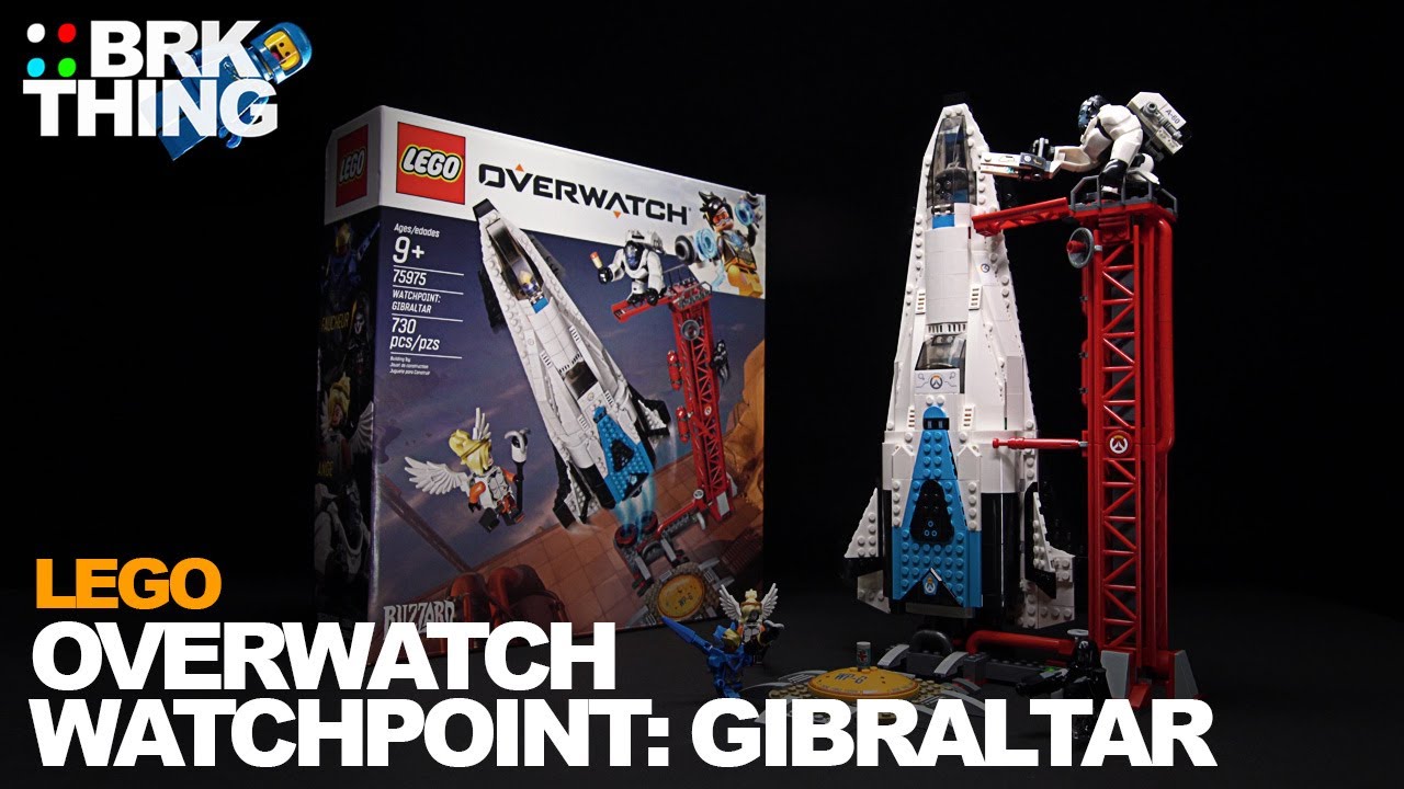 LEGO Overwatch Watchpoint: Gibraltar 75975 (Unboxing & Speed Build ...