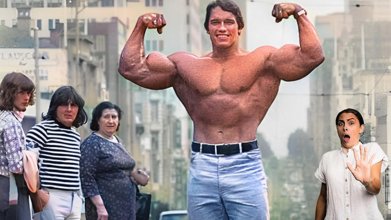 When Bodybuilders Meet Regular People - YouTube