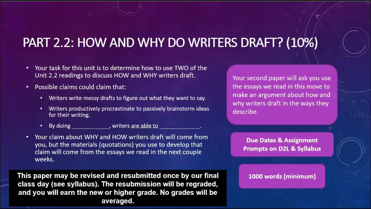 Unit 2 Introduction Video - YouTube