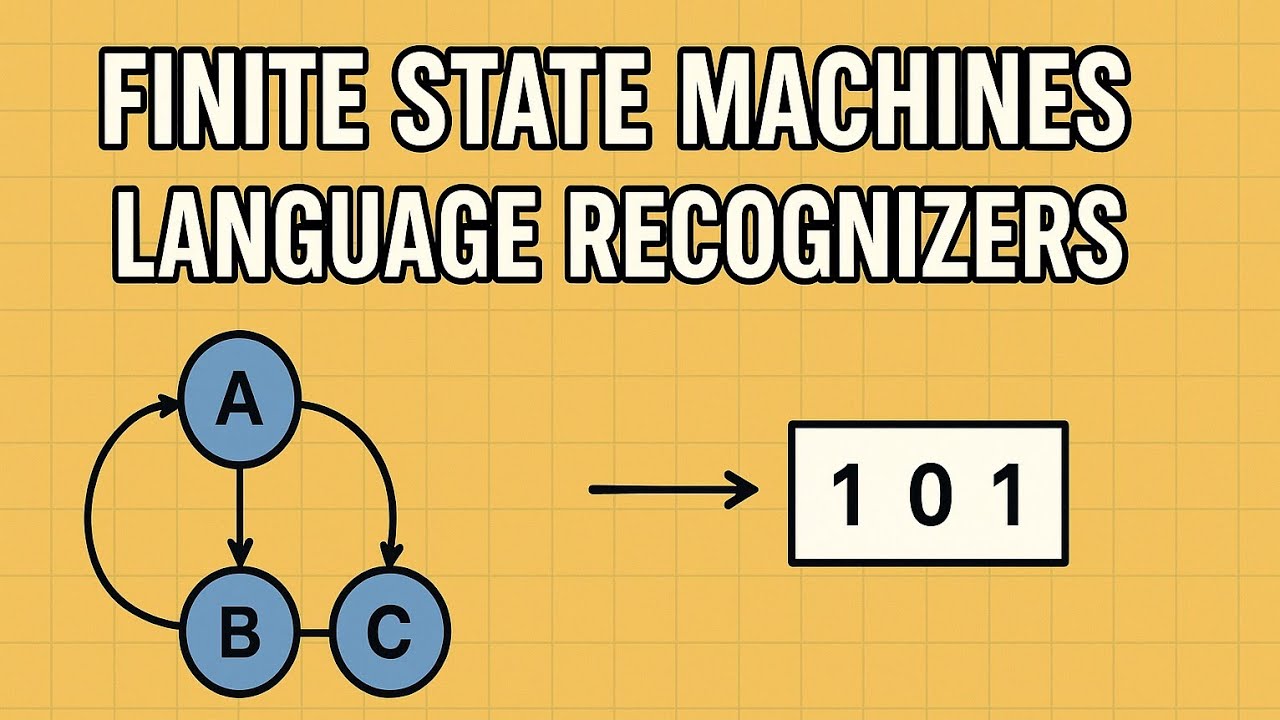 Finite state machines as language recognizers | Discrete Structure ...