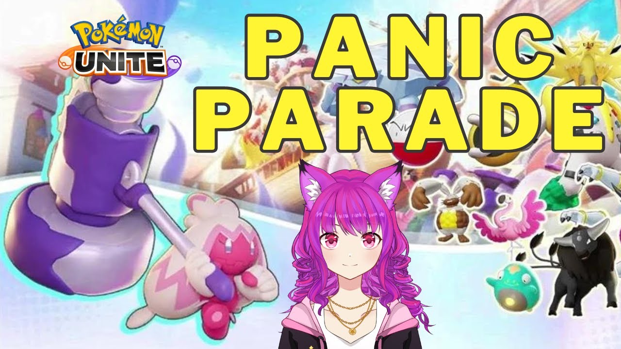Panic Parade but I just PANIC!!【Pokemon UNITE】 - YouTube