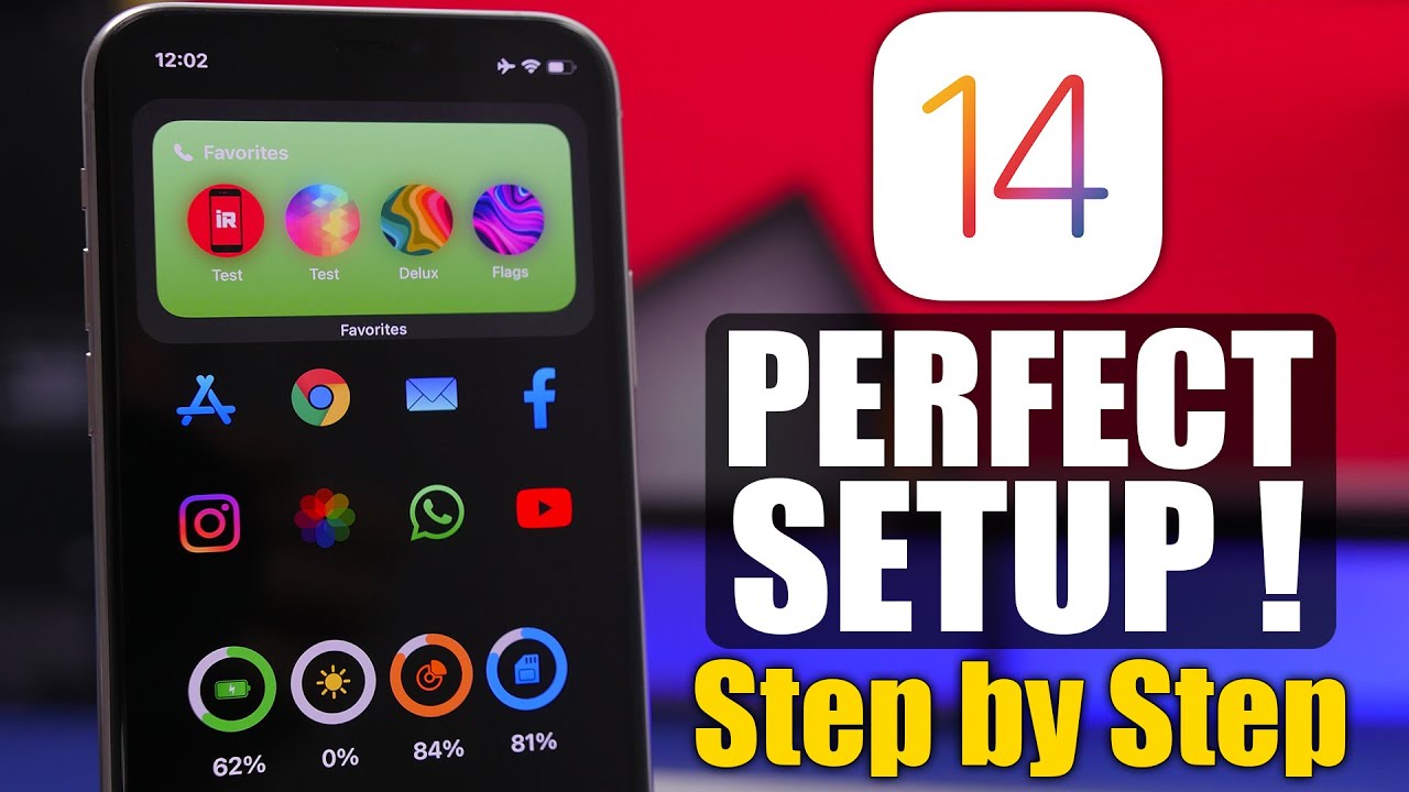 The Perfect - iOS 14 Home Screen SETUP (Step by Step) - YouTube