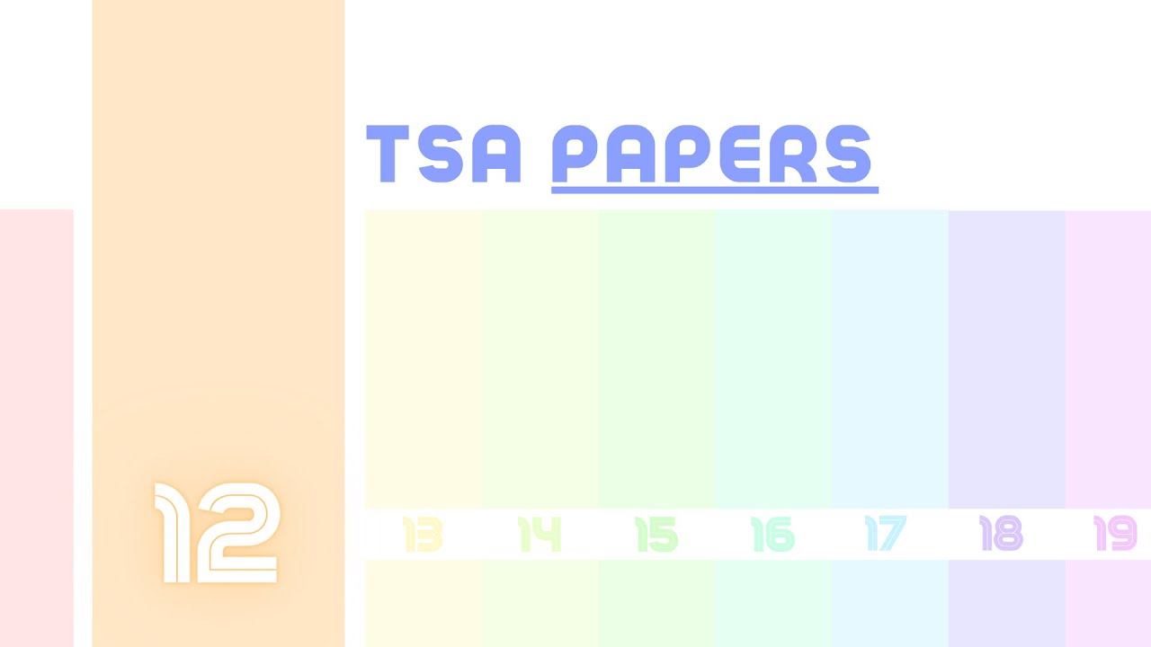 TSA 2012 Full Past Paper | Explained Answers | Thinking Skills ...