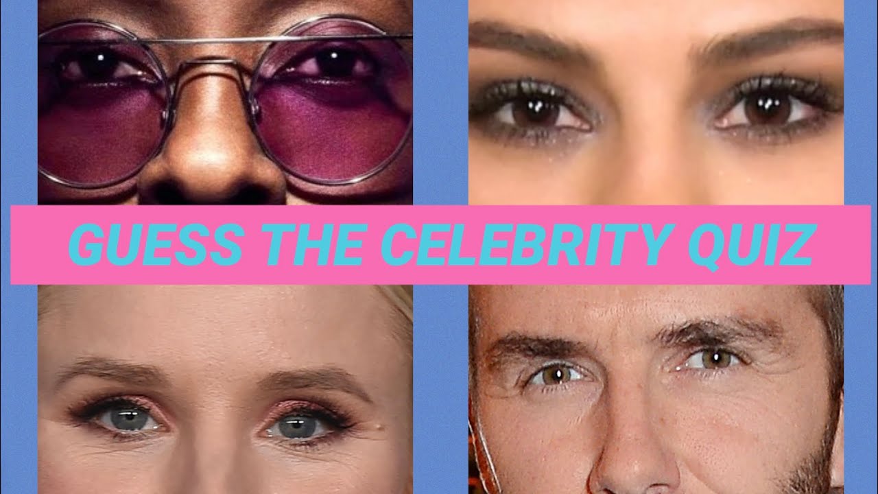 Guess The Celebrity Quiz (10 Questions) 2020 Picture Round - YouTube