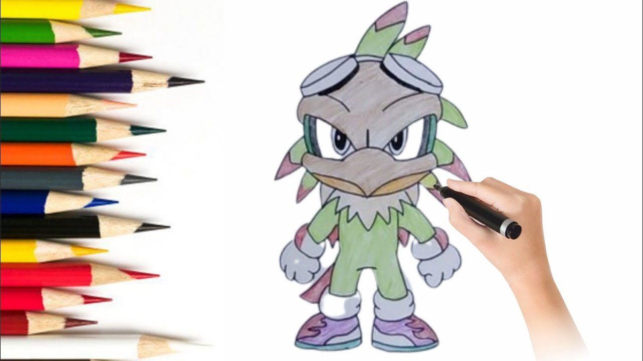 How to Colour Hawk Sonic | Welcome back to Part 2 of our "How to Colour ...