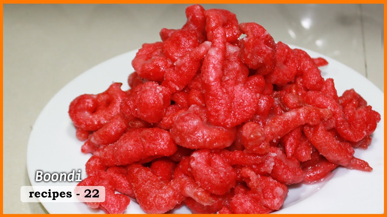 බූන්දි කඩේට වඩා ලාබෙට රහට විනාඩි 15 න් Boondi recipes by Cooking with ...
