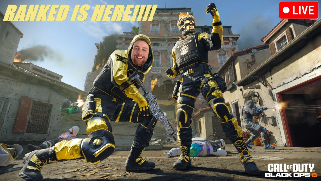 🛑LIVE - BLACK OPS RANKED GRIND STARTS NOW! - YouTube