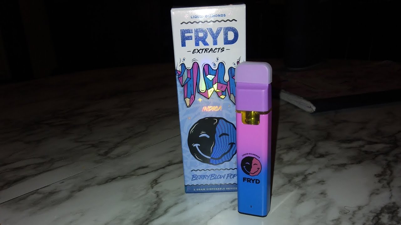 FRYD Extracts Berry blow pop-Review-🥶🙆🏼‍♂️😱💨💨 - YouTube