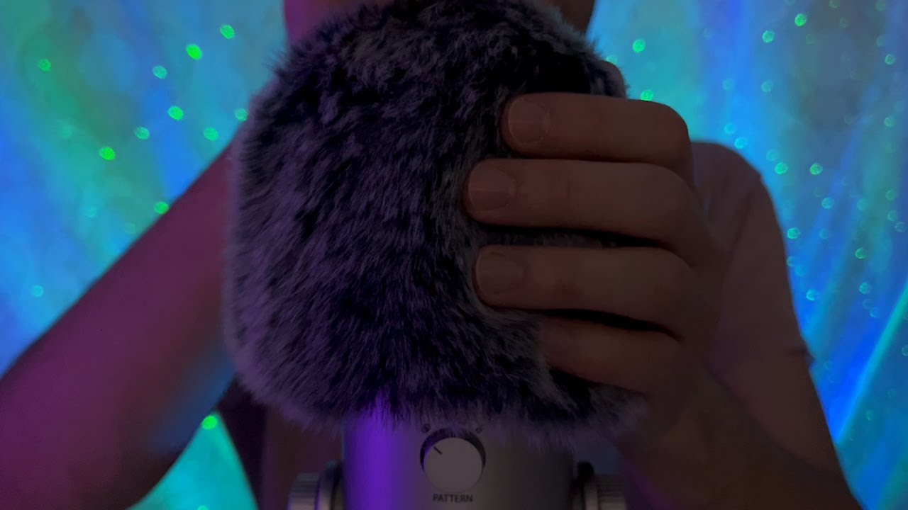 Asmr Slow Mic Scratching Massage Whispering Fluffy Mic Cover 99 9
