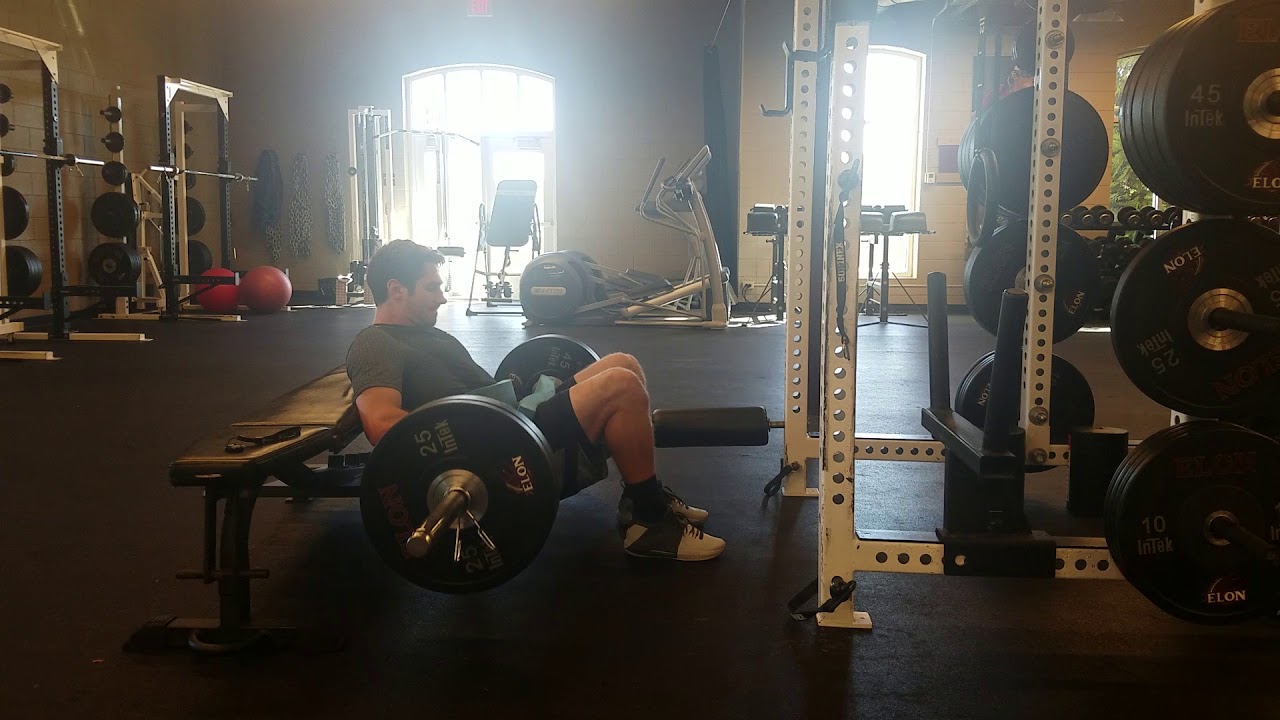 DL BB Hip Extension - YouTube