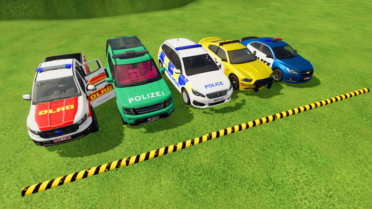 SPIDERMAN VS VENOM EPS: PEUGEOT,CHEVROLET,LAND ROVER,FORD,DODGE POLICE ...
