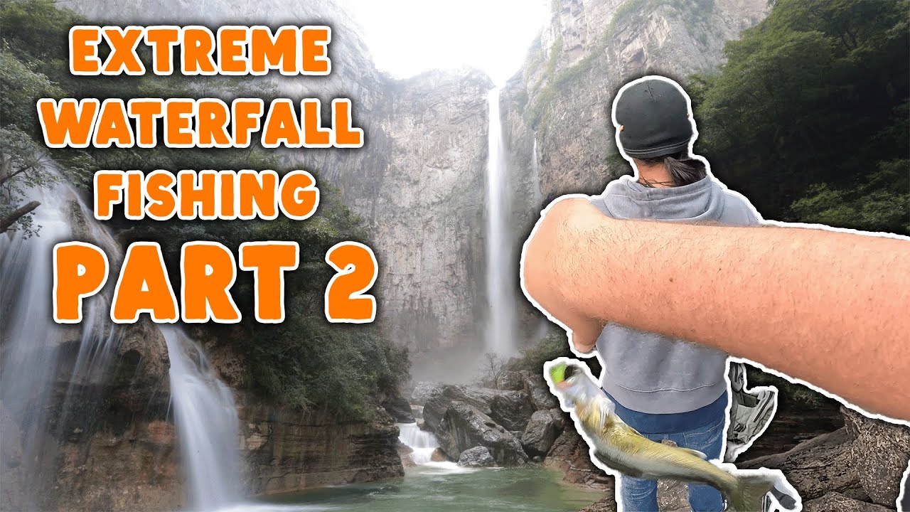 EXTREME WATERFALL FISHING pt. 2 (Over 100 Fish Caught) - YouTube