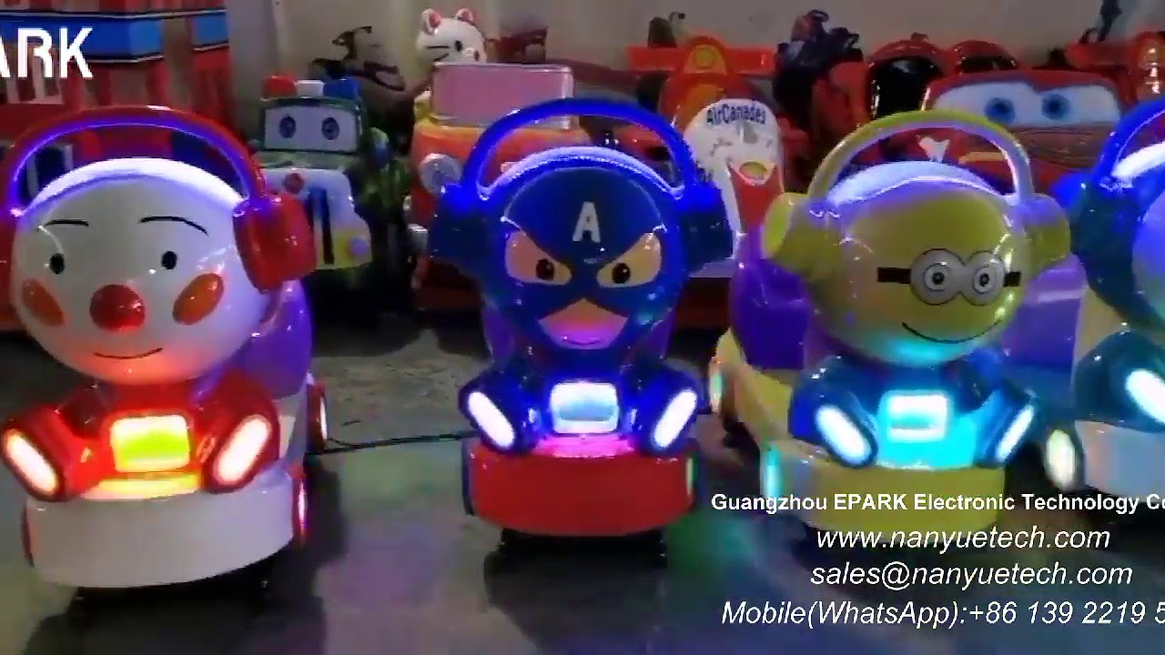 EPARK kiddie ride series , coin operated plastic China kid's ride ...