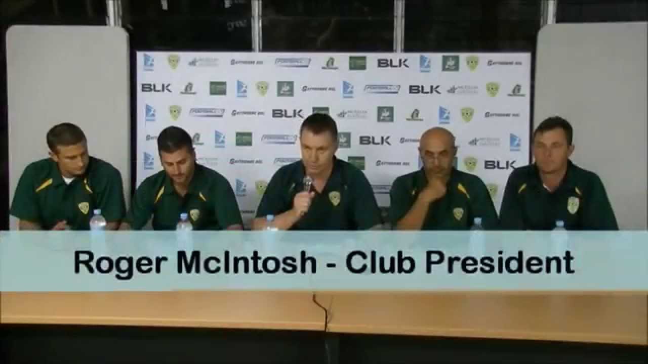 Mitchelton FC 2015 coaching announcement press conference - YouTube