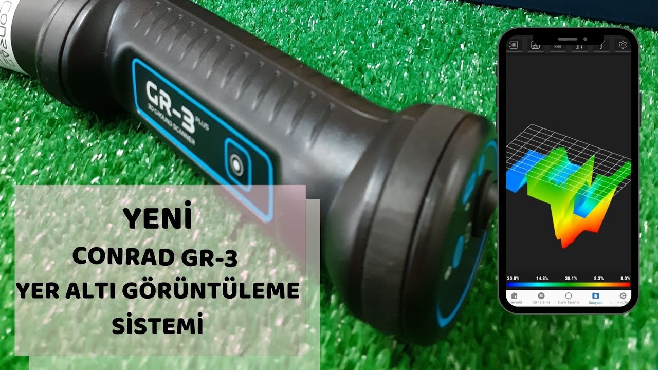 CONRAD GR-3 PLUS YERALTI GÖRÜNTÜLEME SİSTEMİ TANITIM ...