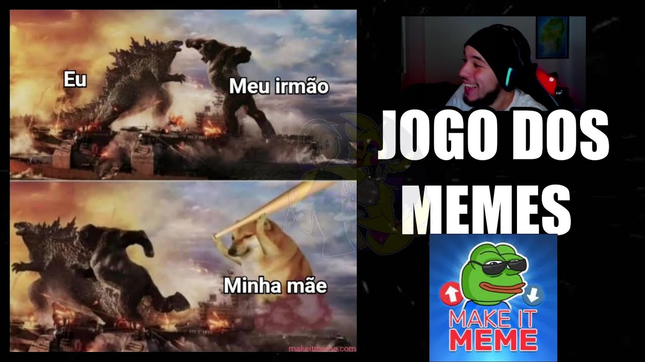 MAKE IT MEME | JOGO DE FAZER MEMES - YouTube