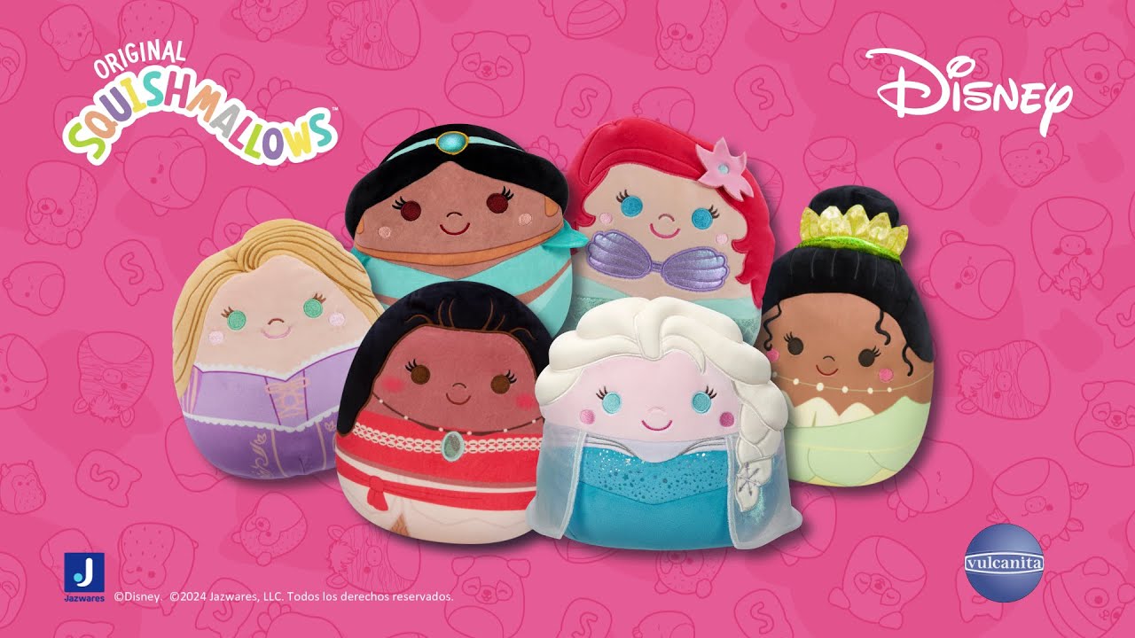 🤗 SQUISHMALLOWS Las Princesas De Disney Ahora Son Squish👸🏻 - YouTube