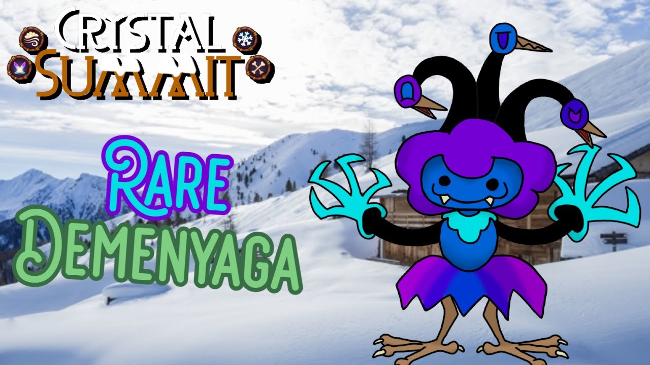 Crystal Summit - Rare Demenyaga (My Singing Monsters) (Contest Prize ...