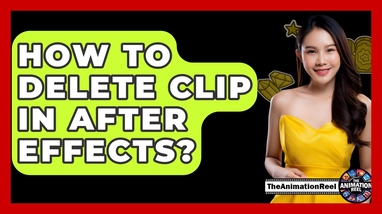 How To Delete Clip In After Effects? - The Animation Reel - YouTube