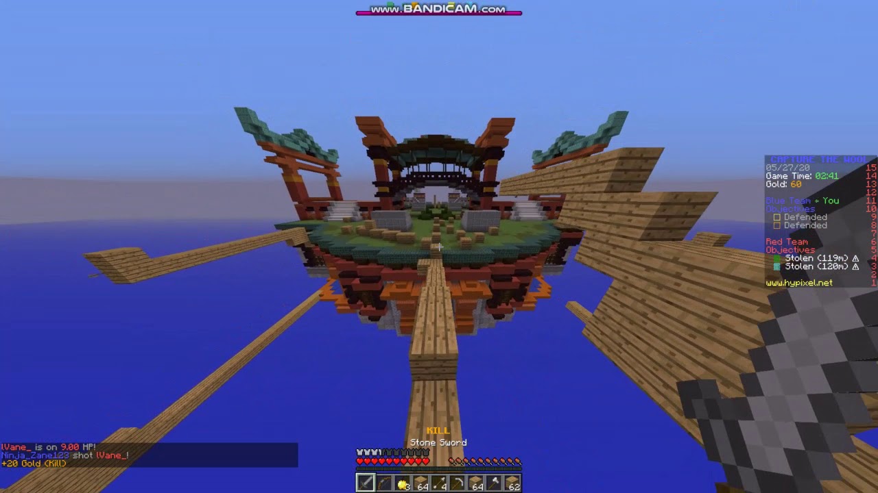 My longest capture the wool game #1 - YouTube