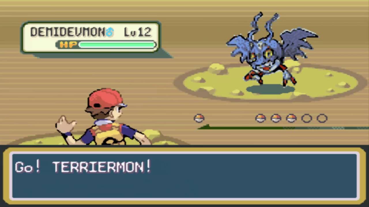 Digimon Fire Red Version [Pokemon Fire Red Hack] Walkthrough Part 3 ...