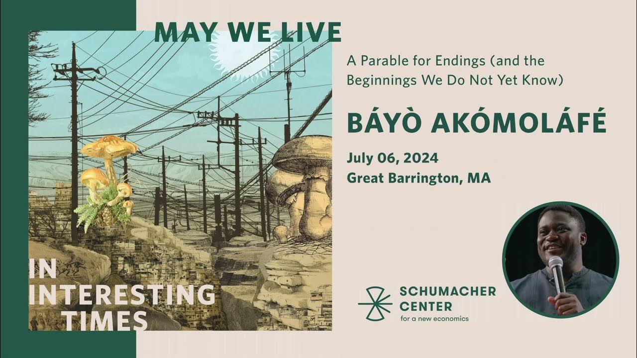 Bayo Akomolafe | "May We Live in Interesting Times" - YouTube