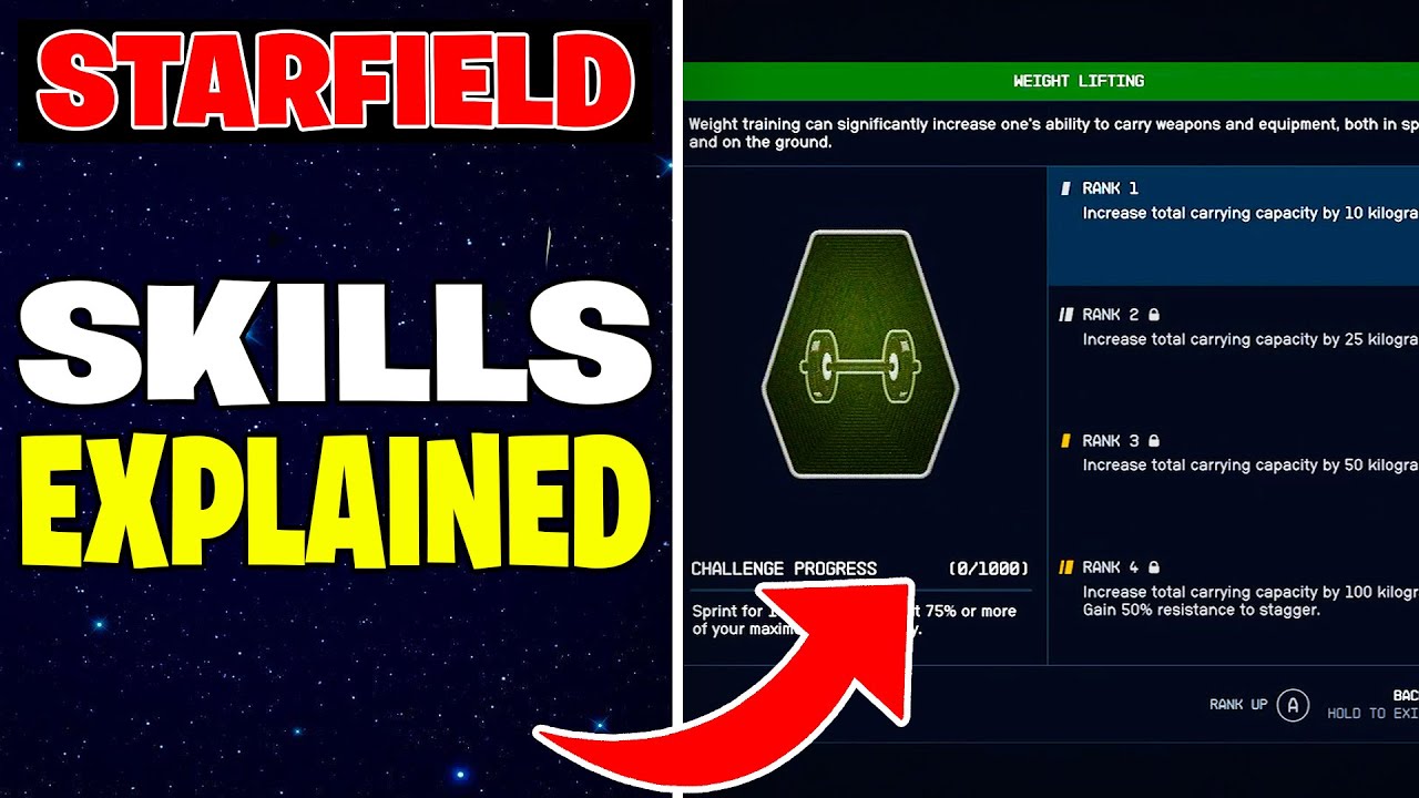 Starfield - Every Skill Explained - YouTube