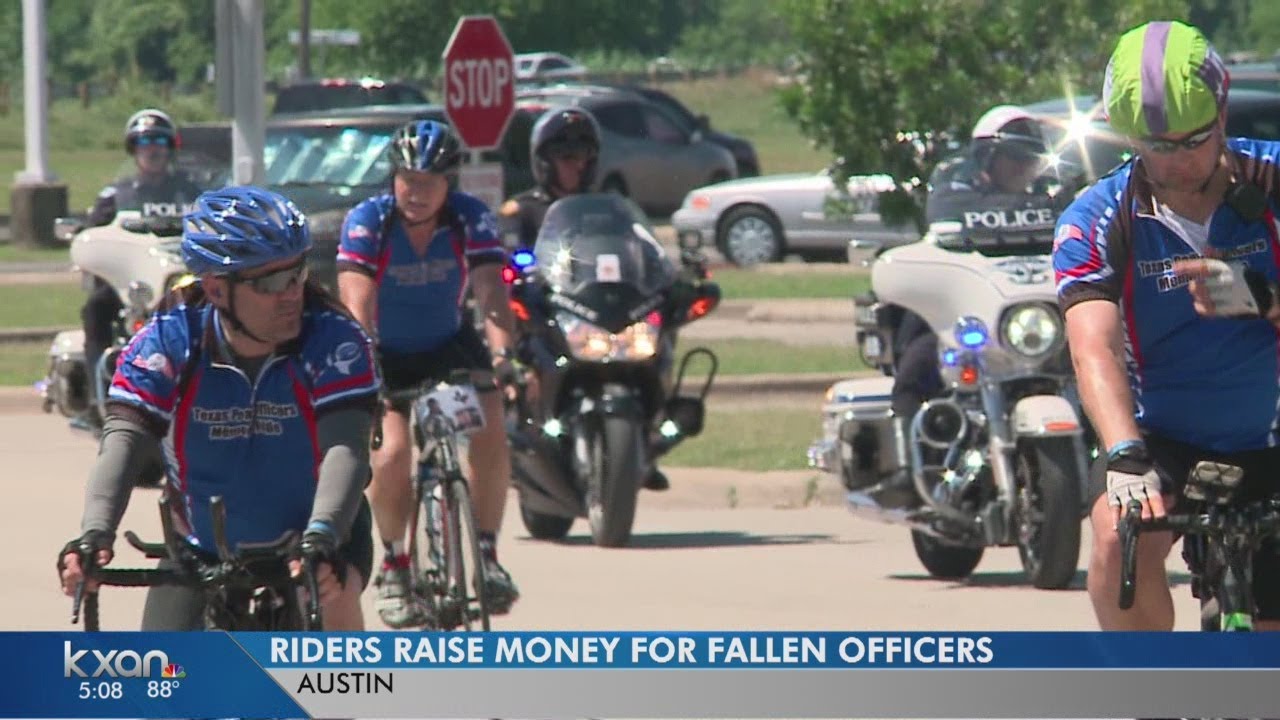 Officers bike into Austin ahead of week of Peace Officer Memorial ...