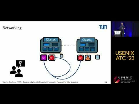 USENIX ATC '23 - Oakestra: A Lightweight Hierarchical Orchestration Framework for Edge Computing ...