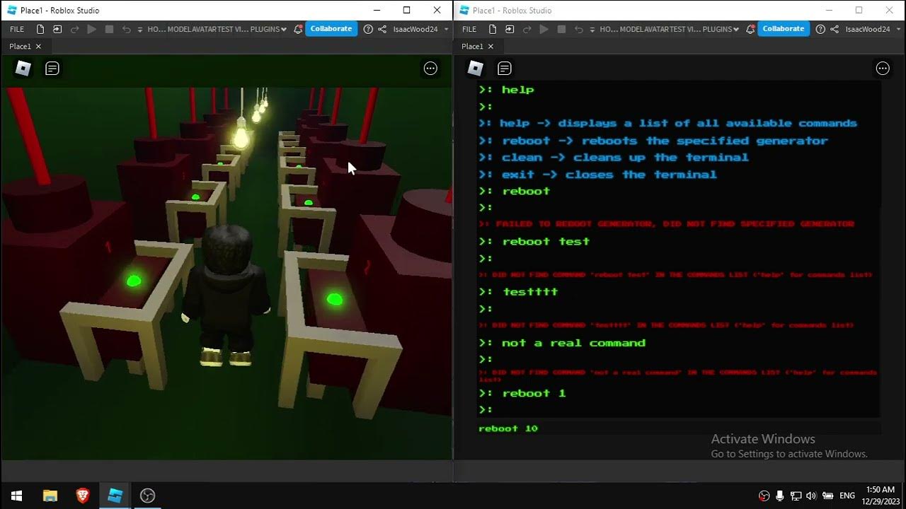 Command Terminal and Generator System | ROBLOX STUDIO Showcase - YouTube