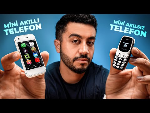 DÜNYA'NIN EN KÜÇÜK TELEFONLARINI ALDIM !! (Minicik)