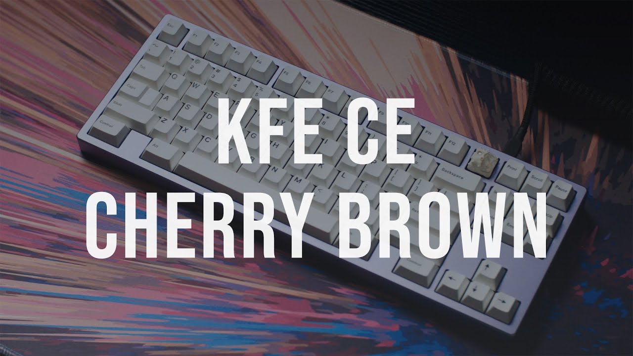 Monokei KFE CE | Cherry Brown | ALU Full Plate | GMK Minimal - YouTube