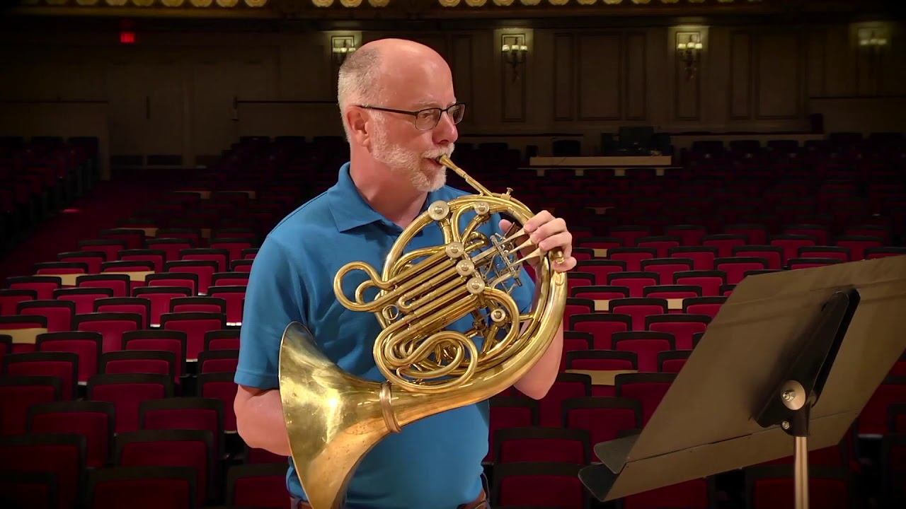 SLSO Third Horn Tod Bowermaster performs Stephenson - YouTube