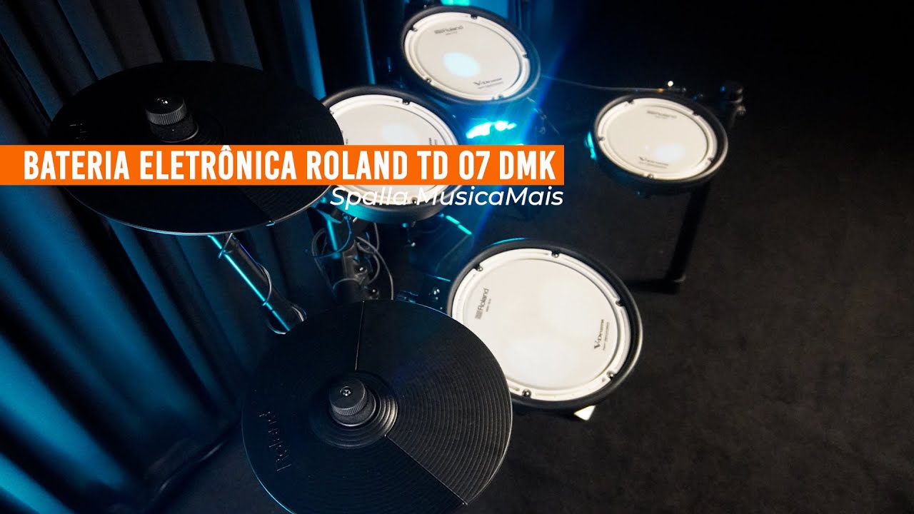 Conheça a Bateria Eletrônica Roland TD 07 DMK - YouTube