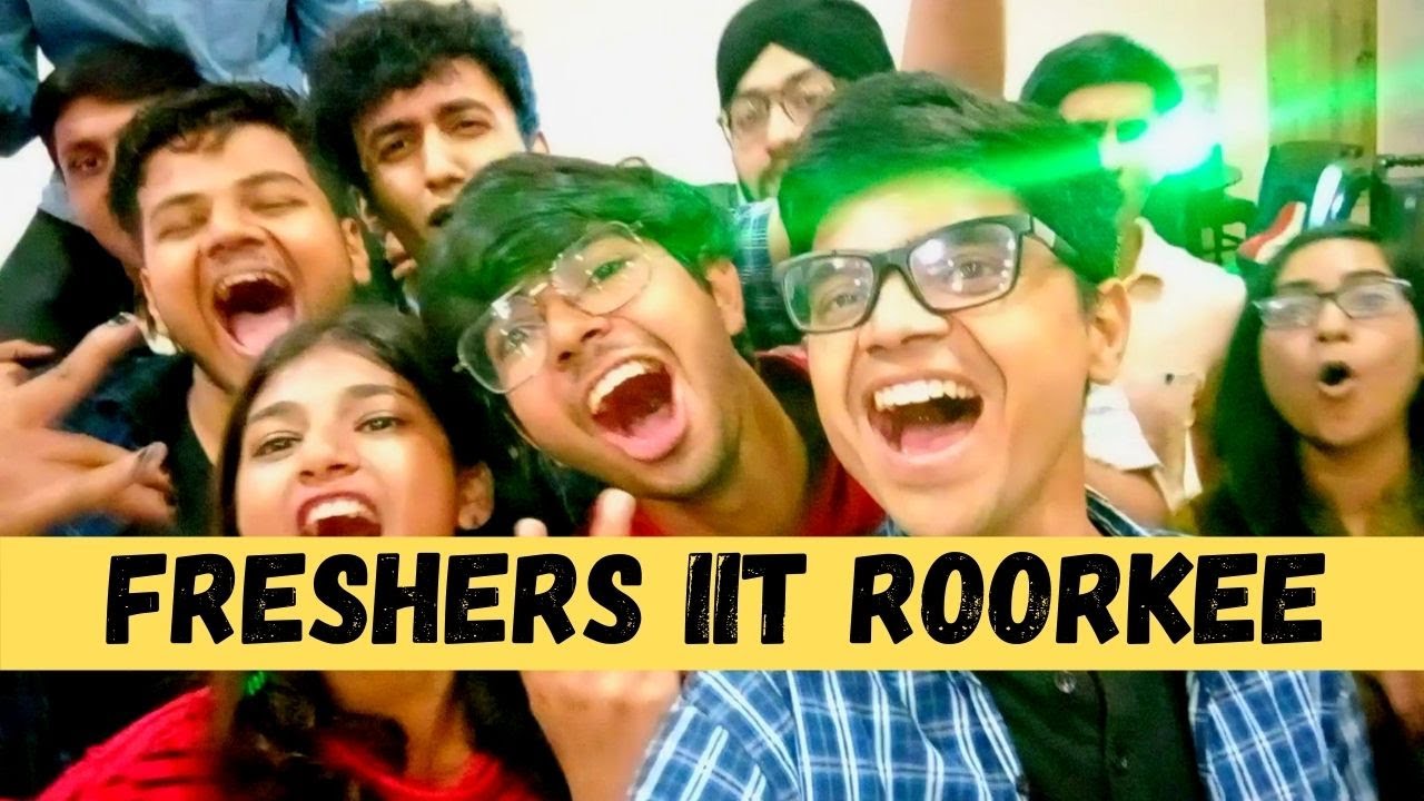 Freshers party at IIT Roorkee | Standup-Club | Vlog-9 | Life at IIT ...