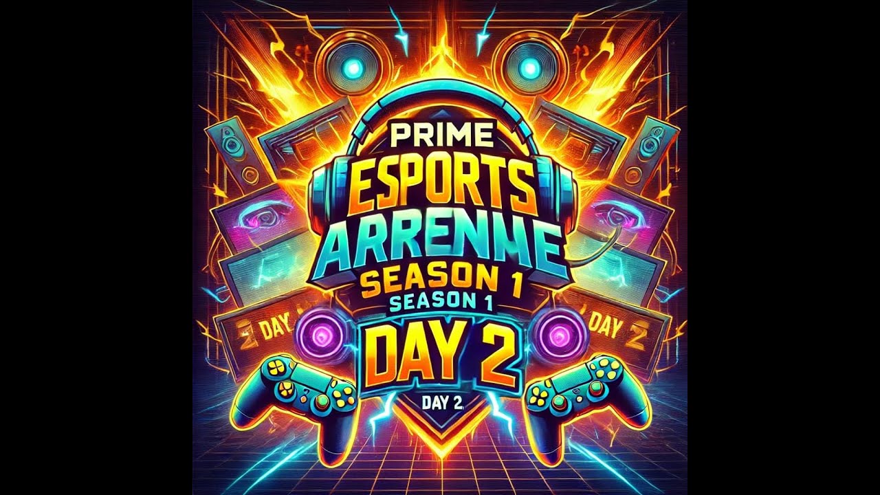 day 2 of live tournament of prime esports arena - YouTube