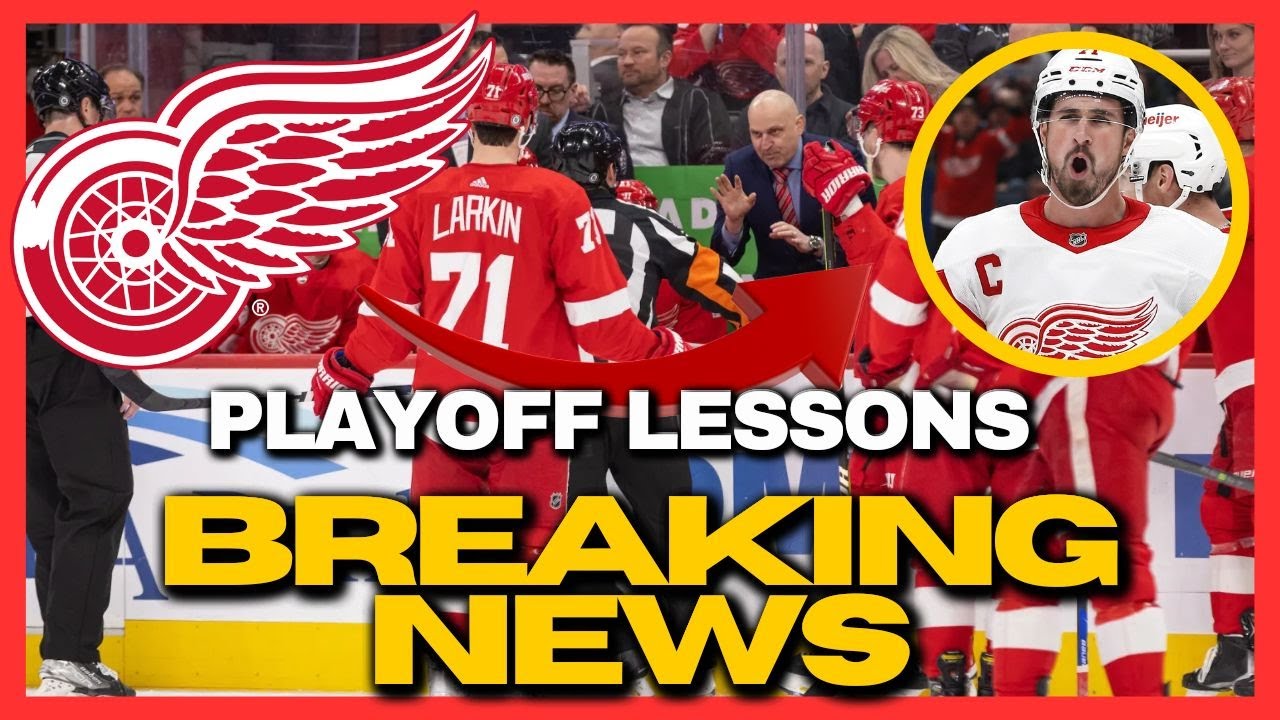 🔥 LARKIN BELIEVES THE RED WINGS ARE TURNING THE CORNER 🔥| DETROIT RED ...