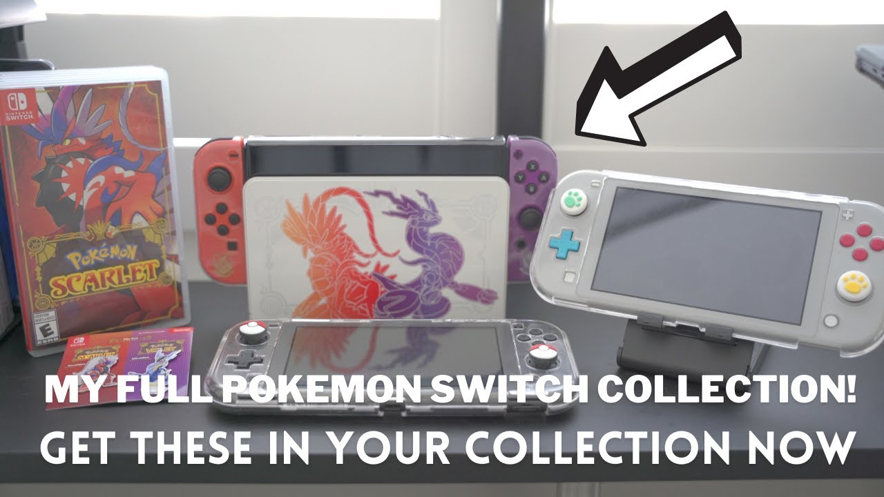 YOU NEED THESE IN YOUR COLLECTION! | Pokemon Switch Game & Console ...