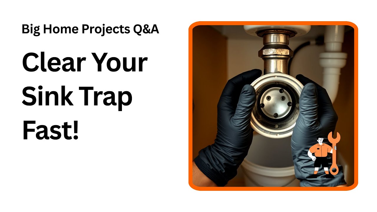 Fix Your Clogged Sink Fast with This Simple P-Trap Hack - YouTube
