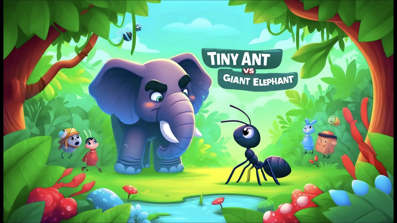 Tiny Ant vs Giant Elephant: Epic Jungle Showdown! - YouTube