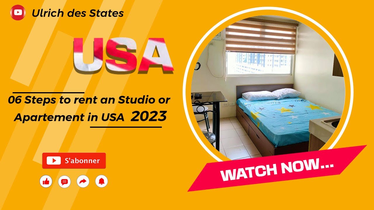 6 Steps to rent an apartment in US 2023 ( first English video) 😳😅🫠💪🏽 ...