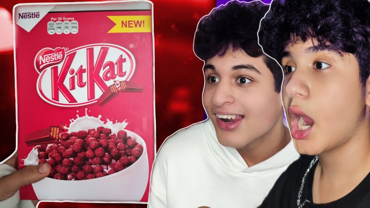 تست کورن فلکس کیت کت 😋 مزه غذای سگ میداد 🤮 | Corn Flakes Kit Kat - YouTube