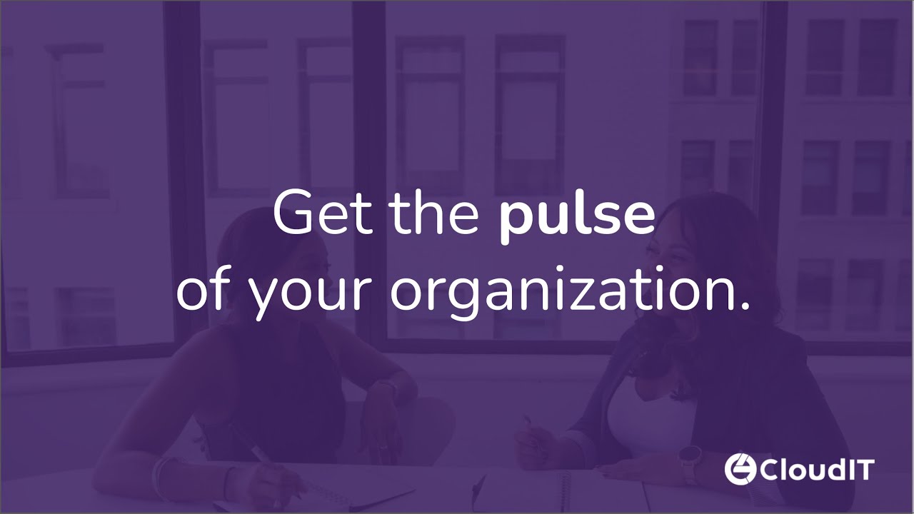 Get the Pulse of Your Organization - YouTube