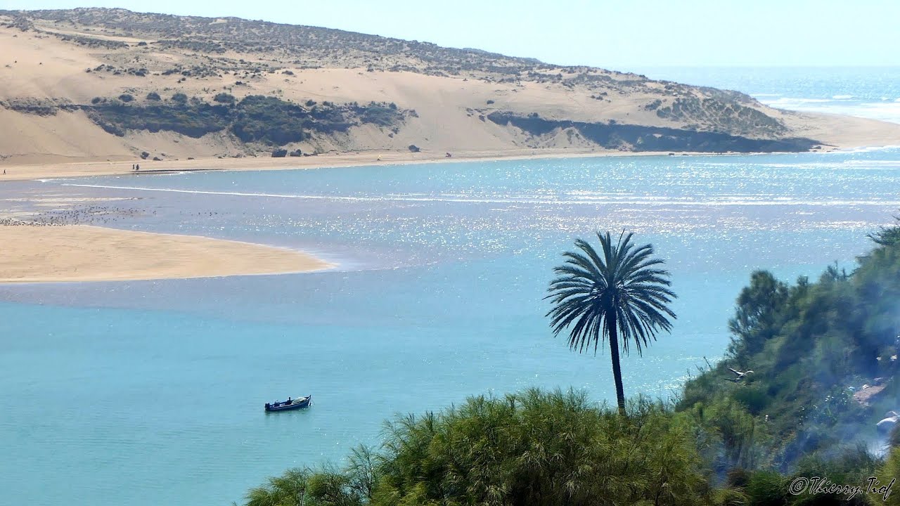 Maroc. MOULAY BOUSSELHAM. La plus belle plage du Monde. Premier ...